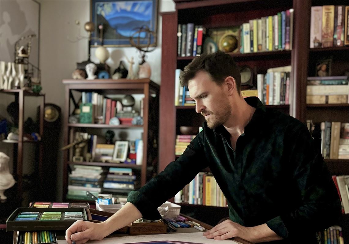 John A. Rice opens show of tarot 'Mindscapes' in Braddock | Pittsburgh ...