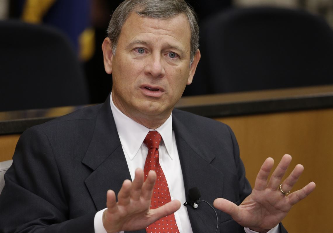 Roberts brushes back Trump | Pittsburgh Post-Gazette