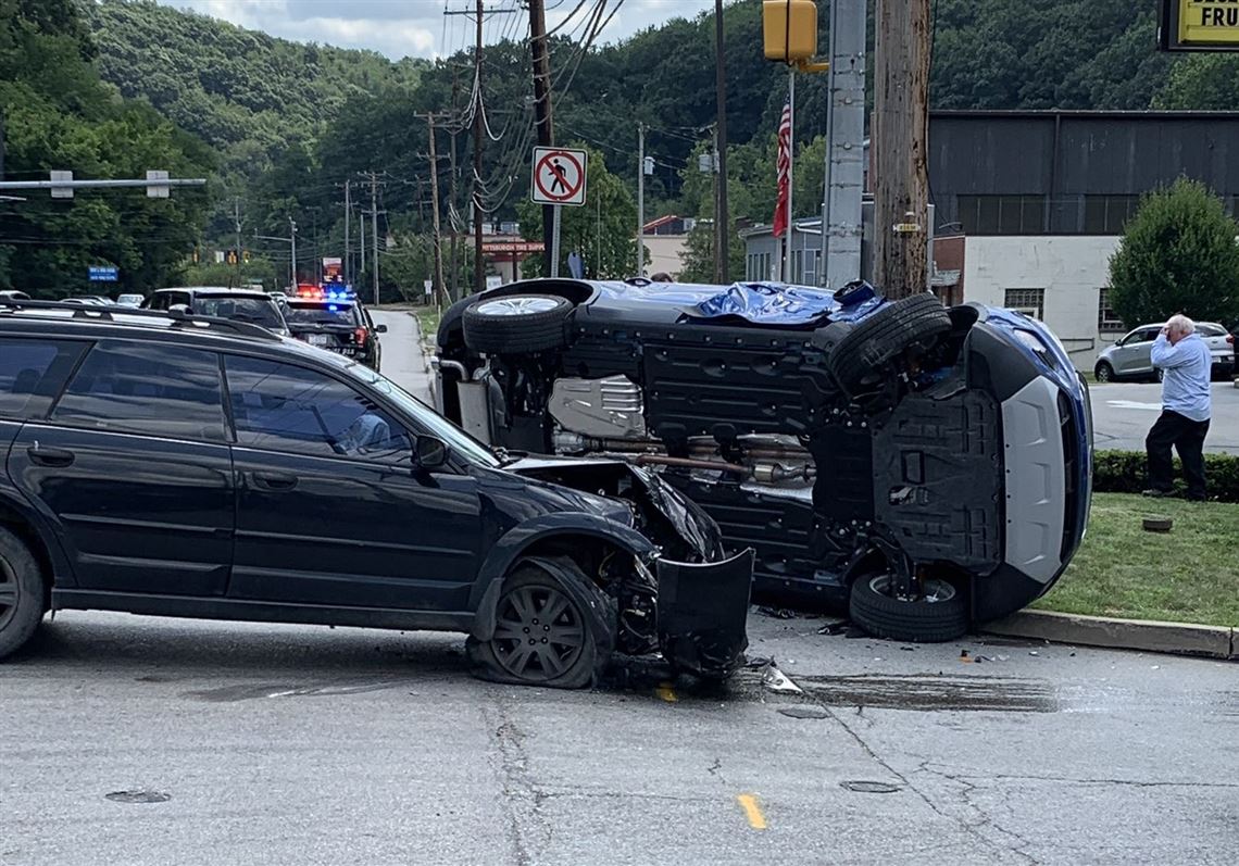 TRAFFIC: 2-vehicle crash closes southbound lanes on Route 8 in Shaler ...