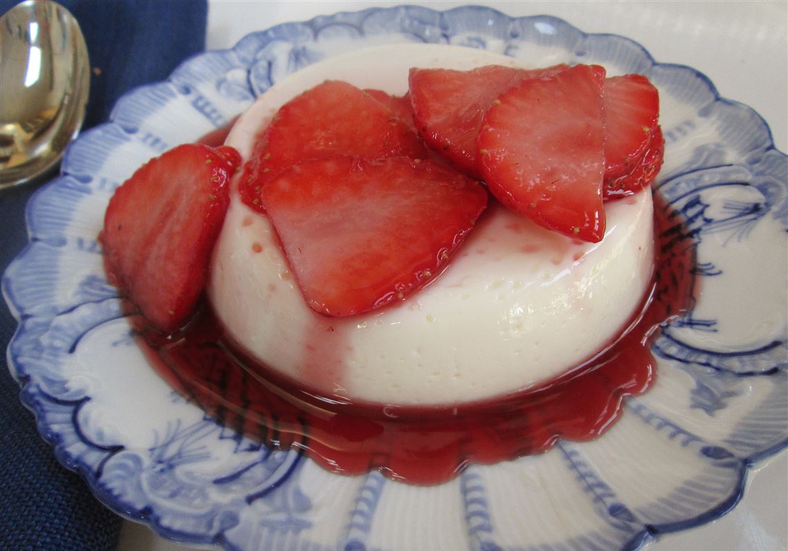 Where panna cotta is cool, creamy and winey | Pittsburgh Post-Gazette