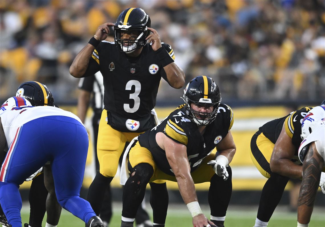 WATCH: Will Steelers' Russell Wilson, Justin Fields split first-team ...