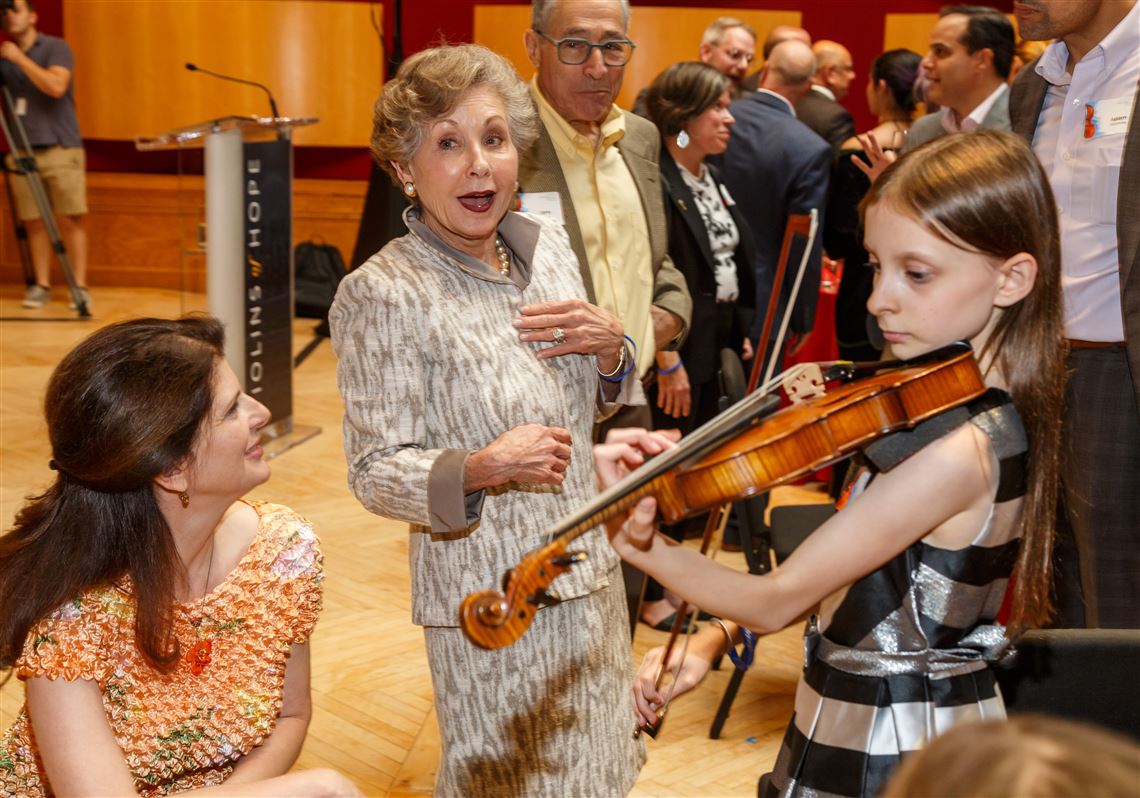 SEEN: Violins of Hope reception and preview | Pittsburgh Post-Gazette