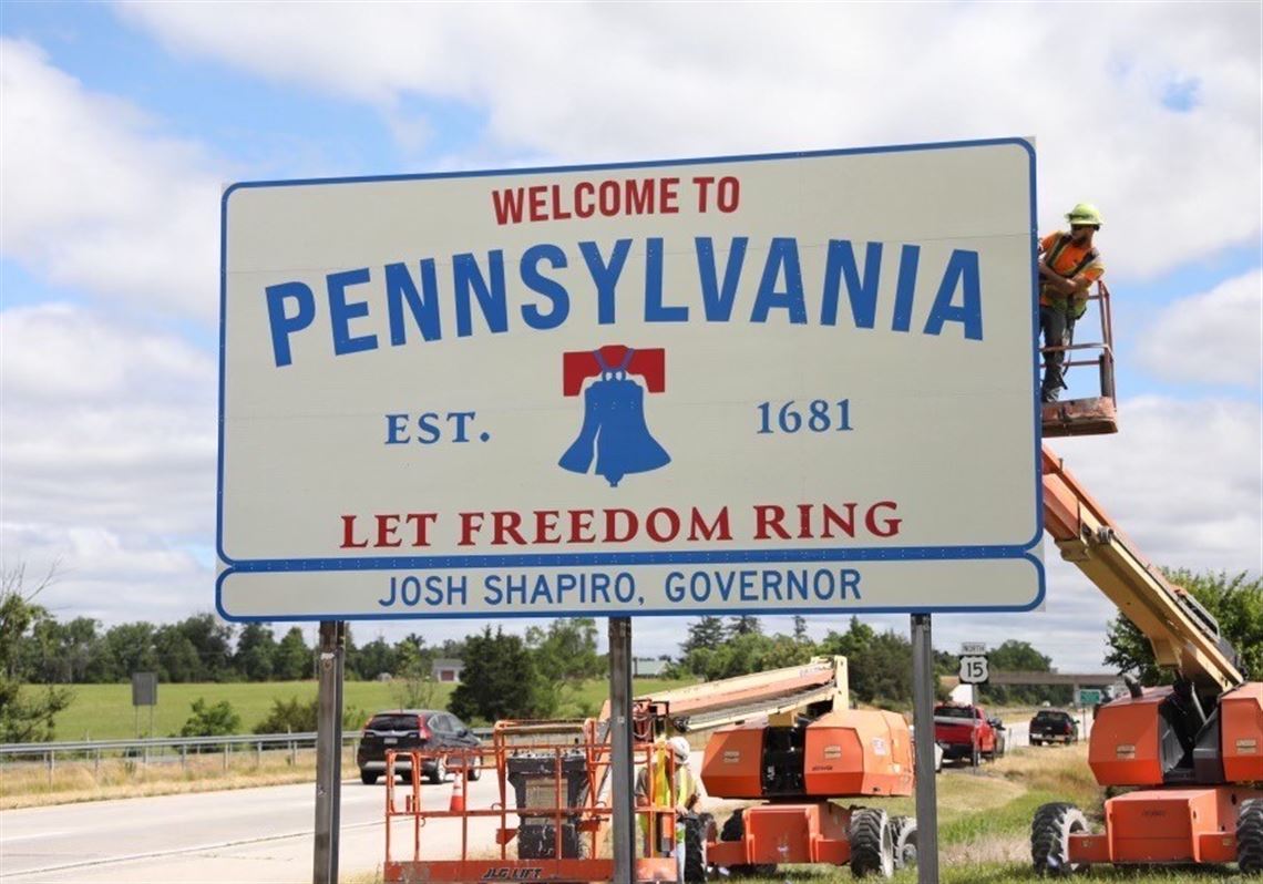 Pa.’s license plates and welcome signs get a new design | Pittsburgh ...