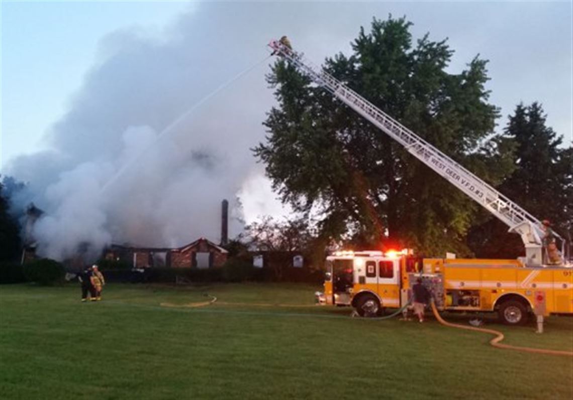 House destroyed in West Deer fire; crews battle Carrick blaze ...
