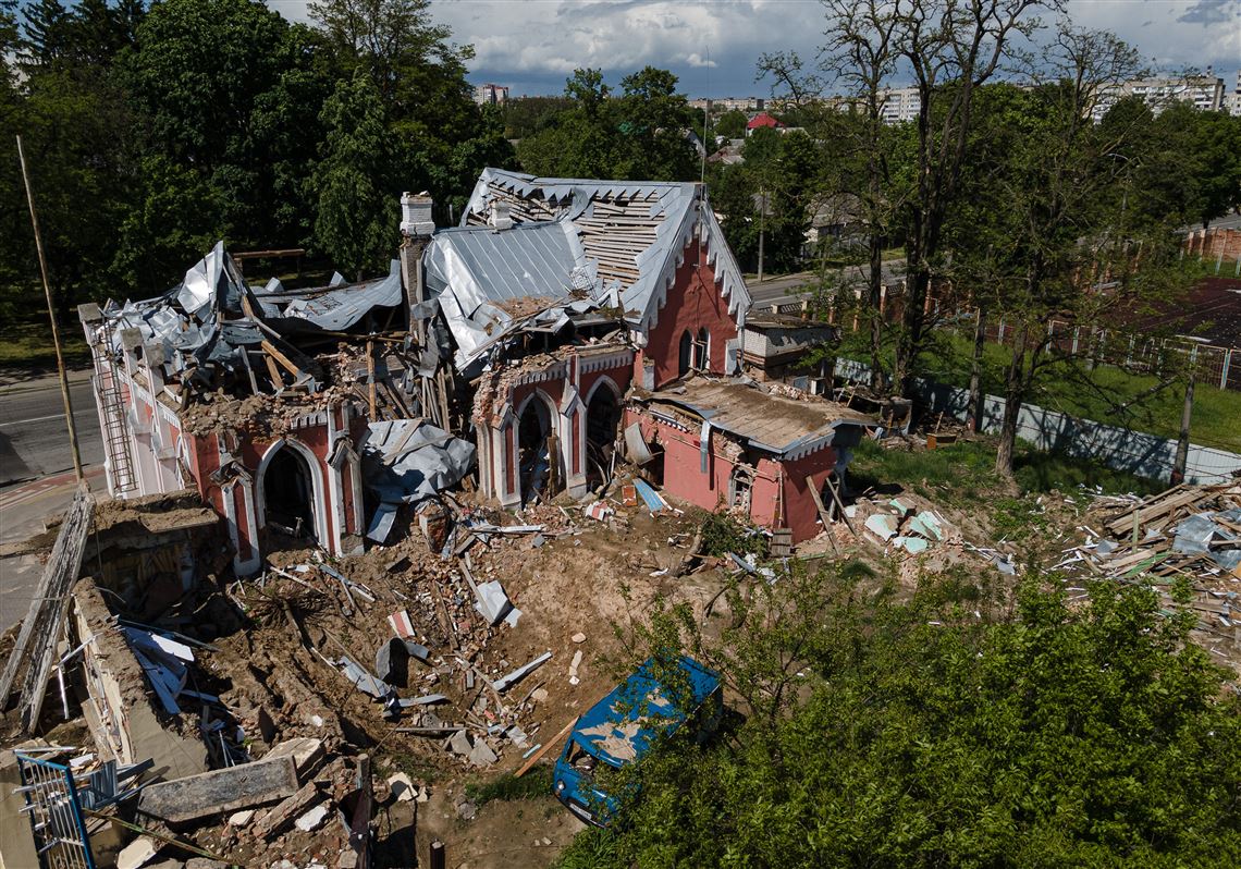 As bombs fall, a Calif. librarian rushed to preserve Ukraine’s cultural ...