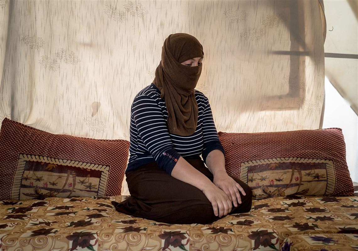 Yazidi women undergo a rebirth ceremony after Islamic State enslavement ...