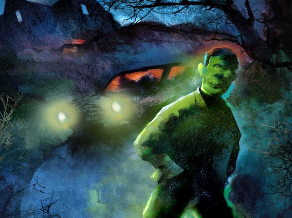 Legend of the 'Green Man' glows anew | Pittsburgh Post-Gazette